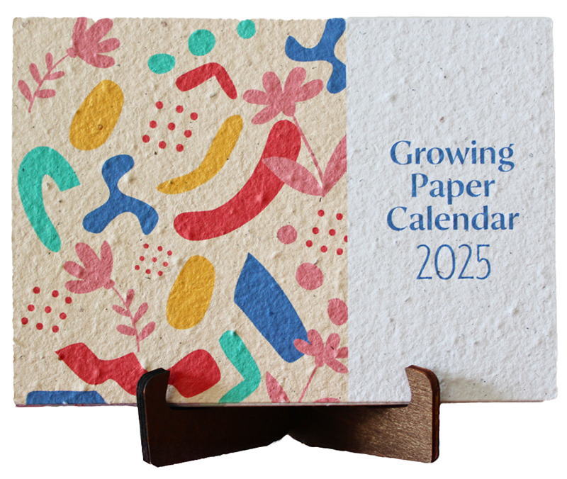 Buy Growing Paper Stand Calendar Online | Faithful to Nature