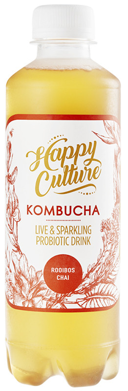Buy Happy Culture Rooibos & Chai Kombucha Online | Faithful to Nature