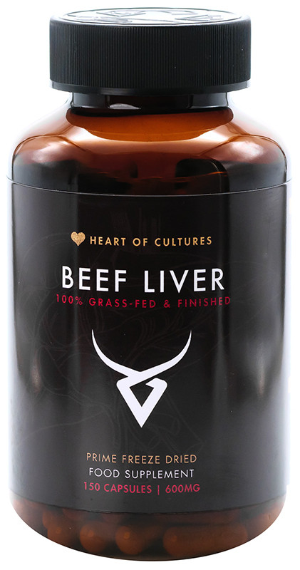 Buy Heart of Cultures Freeze Dried Beef Liver Online | Faithful to Nature