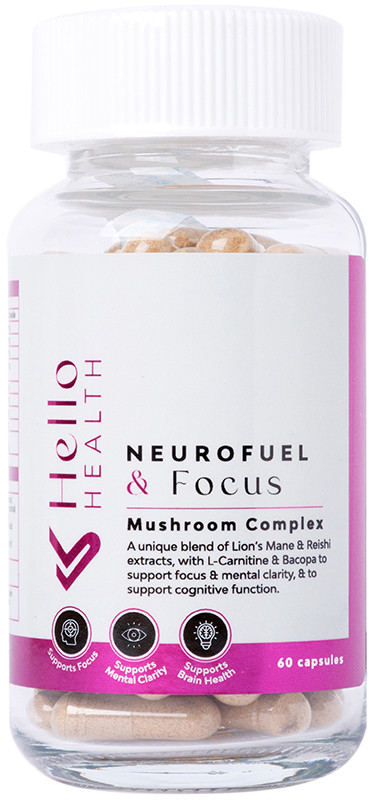 Buy Hello Health NeuroFuel & Focus - Mushroom Complex Online | Faithful ...
