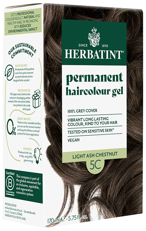Buy Herbatint Hair Colours - 5C Light Ash Chestnut Online | Faithful to ...