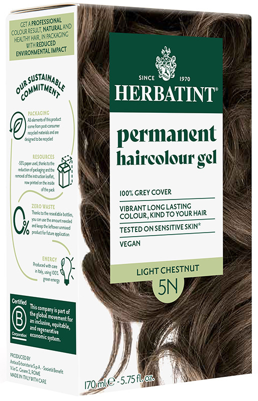 Buy Herbatint Hair Colours - 5N Light Chestnut Online | Faithful to Nature