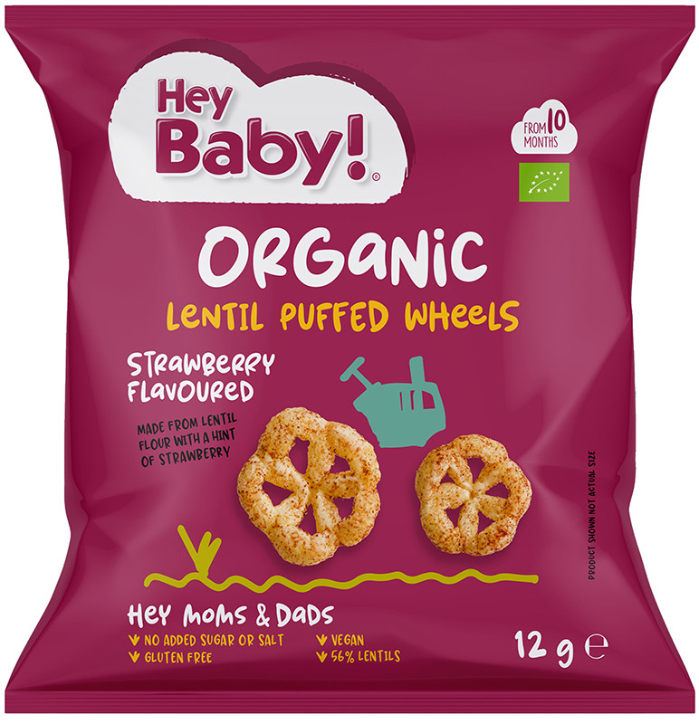 Buy Hey Baby! Strawberry & Beetroot Lentil Puffs Online | Faithful to ...