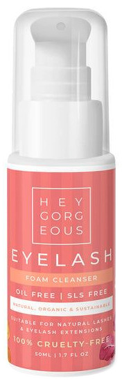 Buy Hey Gorgeous Eyelash Foam Cleanser Online | Faithful to Nature