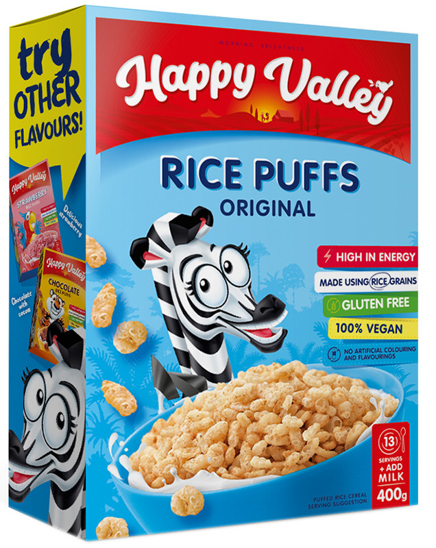 Buy Happy Valley Original Rice Puffs Online | Faithful to Nature