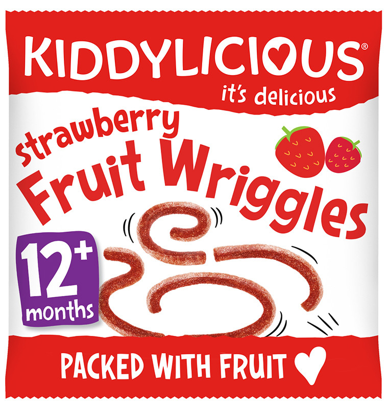 Buy Kiddylicious Wriggles - Strawberry Online | Faithful to Nature