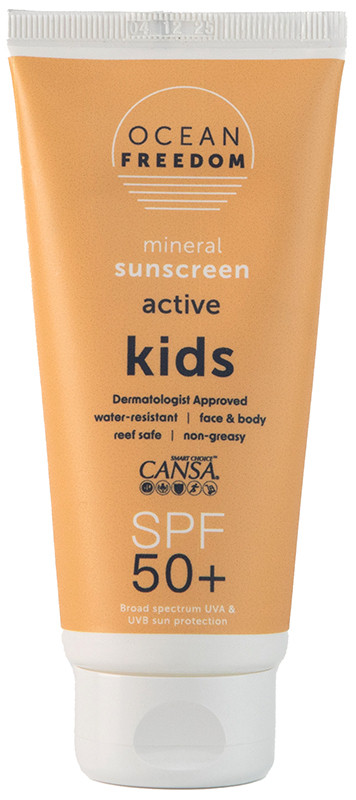 Buy Ocean Freedom Mineral Sunscreen Sport & Swim Kids SPF 50+ Online ...