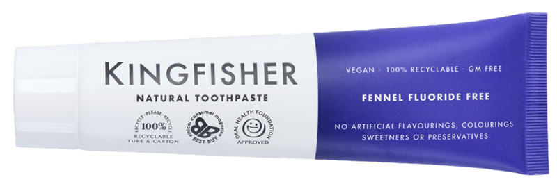 Buy Kingfisher - Fennel Fluoride Free Toothpaste Online | Faithful to ...