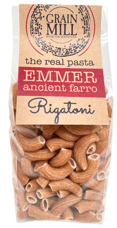 Buy Knysna Grain Mill Organic Emmer Pasta - Rigatoni Online | Faithful ...