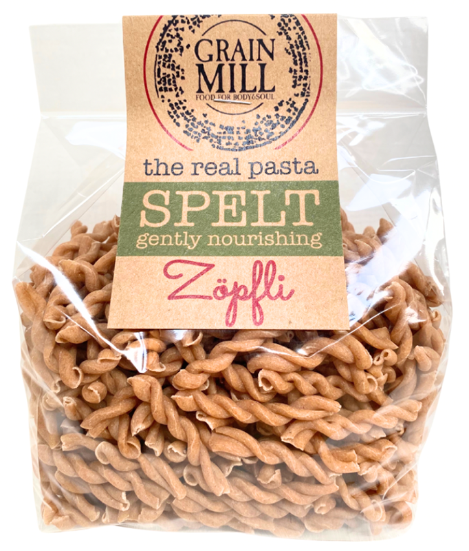 Buy Knysna Grain Mill Organic Spelt Pasta - Zöpfli Online | Faithful to ...