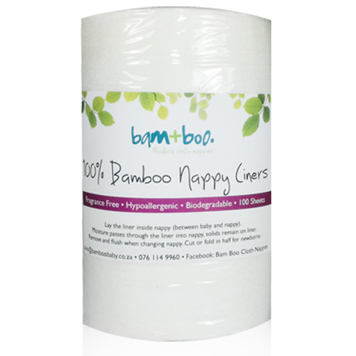 Buy Bam+Boo Biodegradable Bamboo Nappy Liners Online | Faithful to Nature