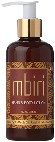 Buy Mbiri Skincare Hand & Body Lotion Online | Faithful to Nature