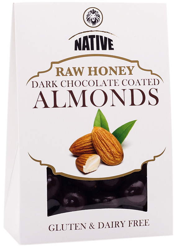 Buy Native Raw Honey Chocolate-Coated Whole Almonds Online | Faithful ...