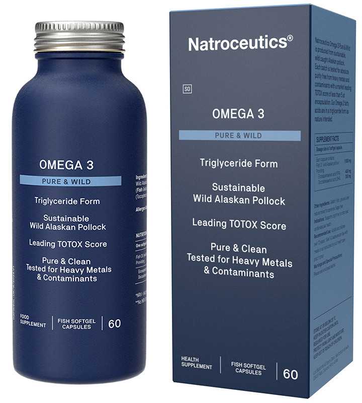 Buy Natroceutics Omega 3 Pure & Wild Online | Faithful to Nature
