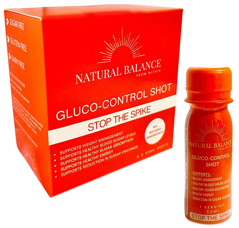 Buy Natural Balance Gluco Control Shot 6 Pack Online | Faithful to Nature