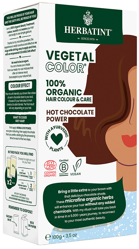 Buy Herbatint Vegetal Color - Hot Chocolate Power Online | Faithful to ...