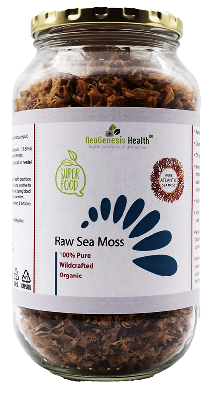Buy Neogenesis Raw Sea Moss 60g Online | Faithful to Nature