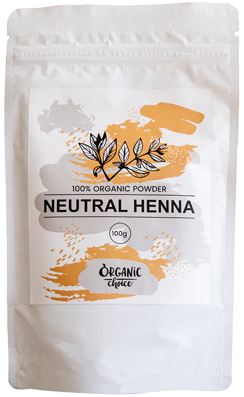 Buy Organic Choice Neutral Henna Powder Online | Faithful to Nature