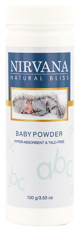 Buy Nirvana Natural Bliss Talc-free Baby Powder Online | Faithful to Nature