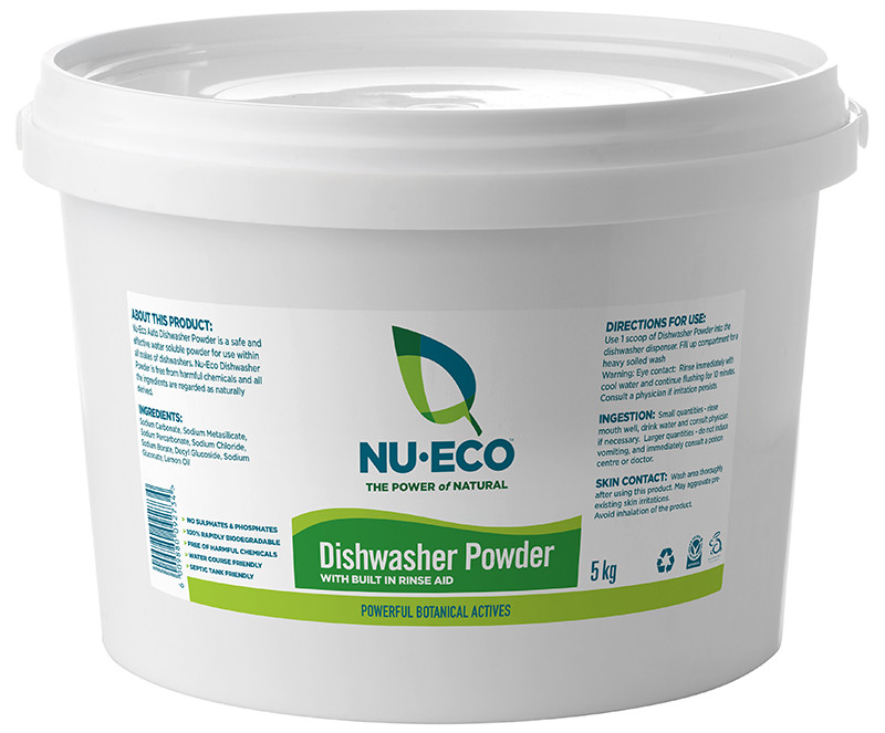 Buy Nu-Eco Auto Dishwasher Powder - 5kg Online | Faithful to Nature