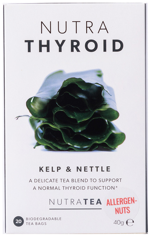 Buy NutraThyroid Thyroid Health & Function Tea - Kelp & Nettle Online ...