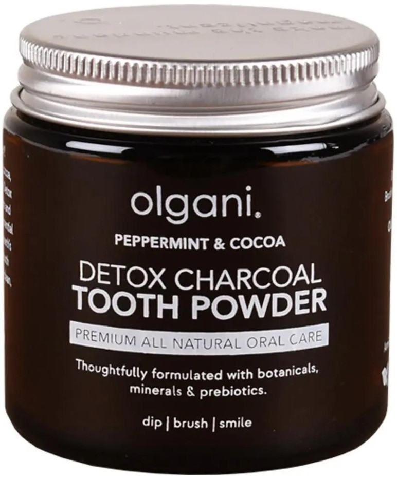 Buy Olgani Toothpaste Powder - Charcoal & Cocoa Online | Faithful to Nature