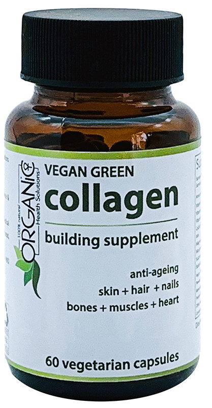 Buy Organic Health Solutions Vegan Green Collagen Building Supplement ...