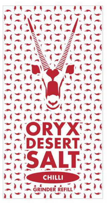 Buy Oryx Chilli Salt Grinder Refill Online | Faithful to Nature
