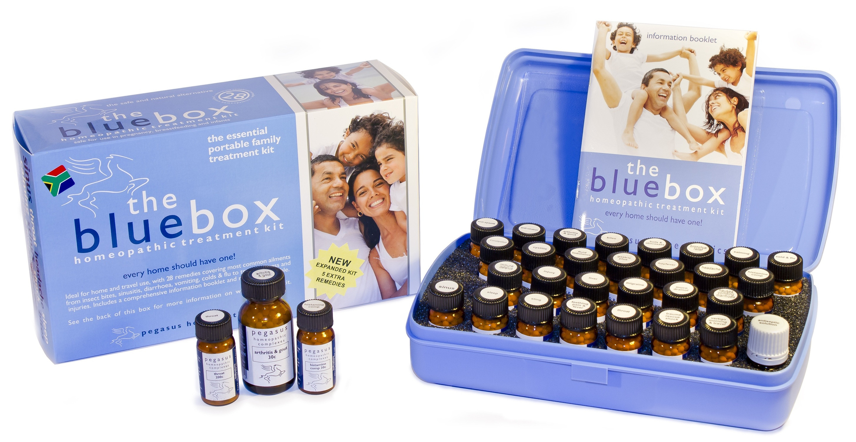 Buy Pegasus Bluebox Kit - 28 Remedies Online | Faithful to Nature