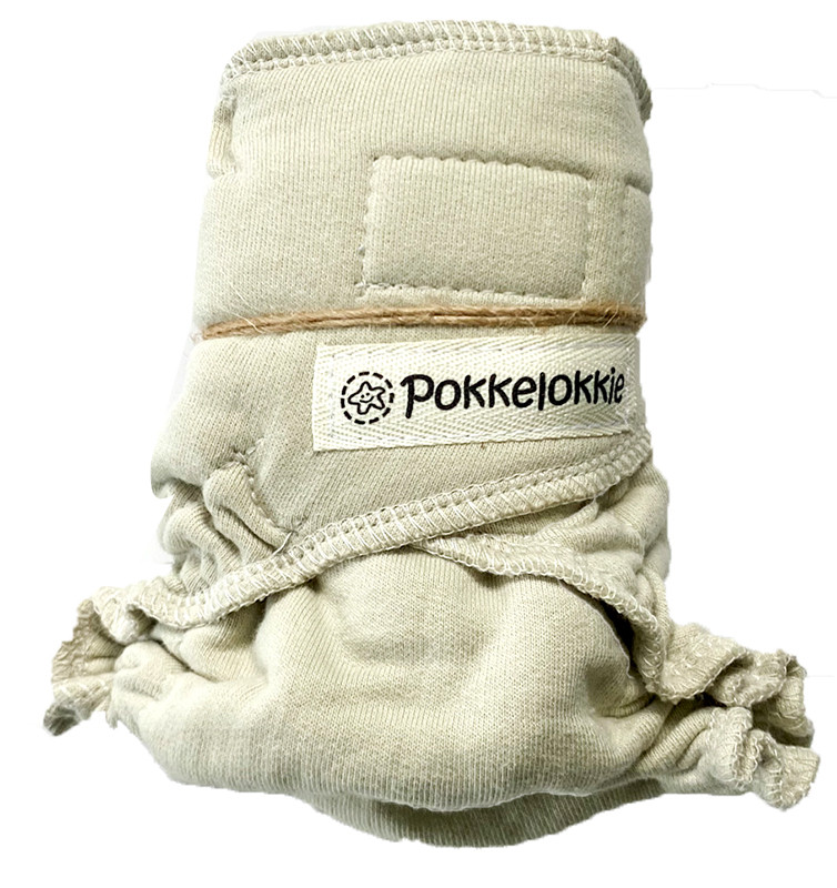 Buy Pokkelokkie Oatmeal Fitted Cloth Diaper - S Online | Faithful to Nature