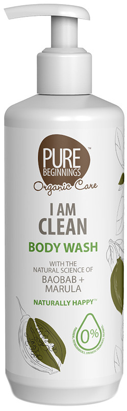 Buy Pure Beginnings Body Wash - I am Clean Online | Faithful to Nature