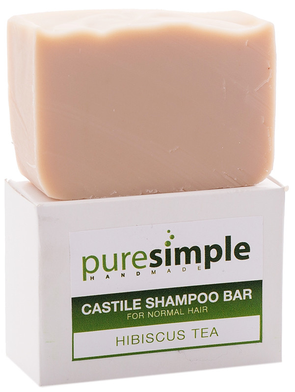 Buy Pure Simple Shampoo Bar Hibiscus Tea Online | Faithful to Nature