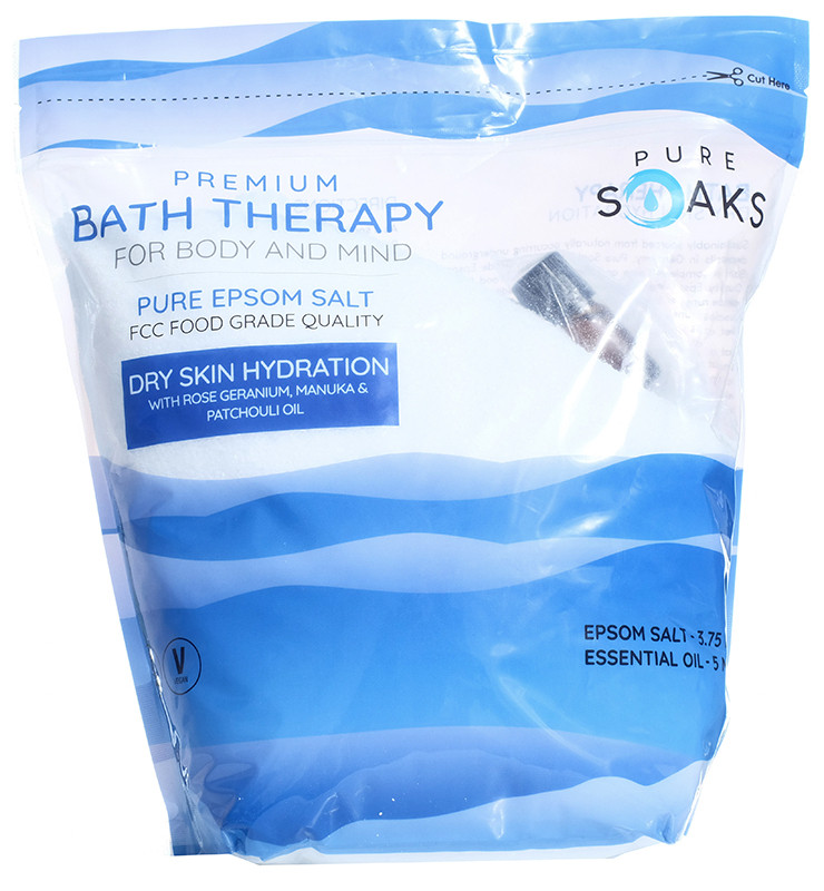 Buy Pure Soaks Bath Therapy Salts - Dry Skin Hydration 3.75kg Online ...