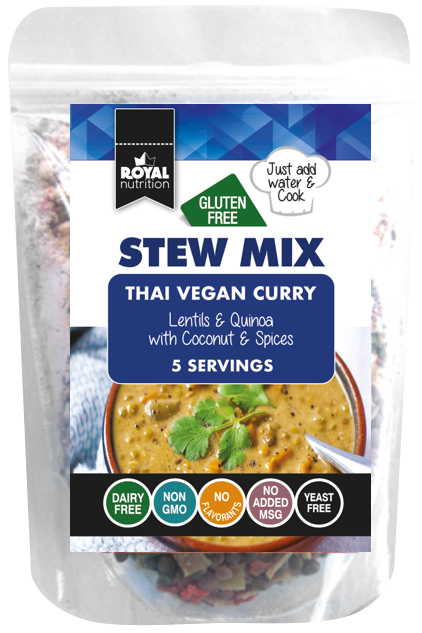 Buy Royal Nutrition Gluten Free All in 1 Stew Mix Thai Curry Online ...