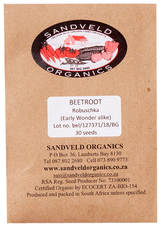 Buy Sandveld Seeds Beetroot Early Wonder Online | Faithful to Nature