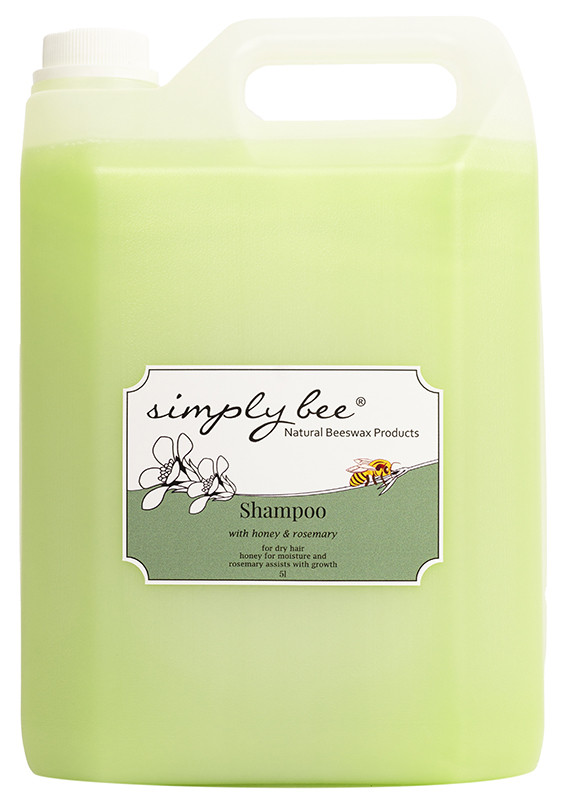 Buy Simply Bee Honey & Rosemary Shampoo 5L Online | Faithful to Nature