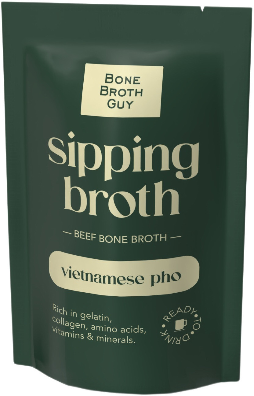 Buy Bone Broth Guy Sipping Broth Beef Bone Broth - Vietnamese Pho ...