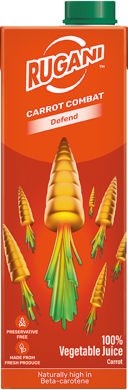 Buy Rugani Carrot Combat Juice 750ml Online | Faithful to Nature