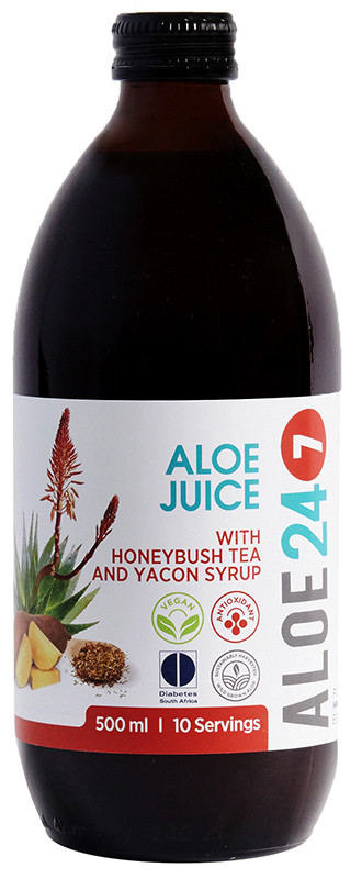 Buy Aloe 24/7 Juice Honeybush & Yacon Syrup Online | Faithful to Nature