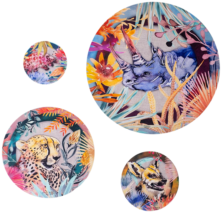 Buy Greenie Food Cover Artist Range - Sharon B (Endagered Animals ...