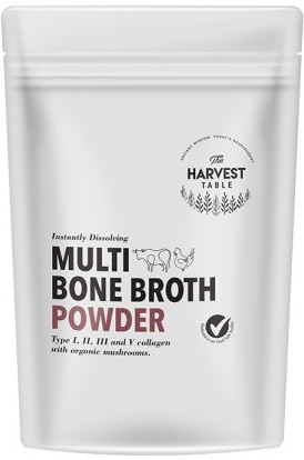 Buy The Harvest Table Multi Bone Broth Powder 150g Pouch Online ...