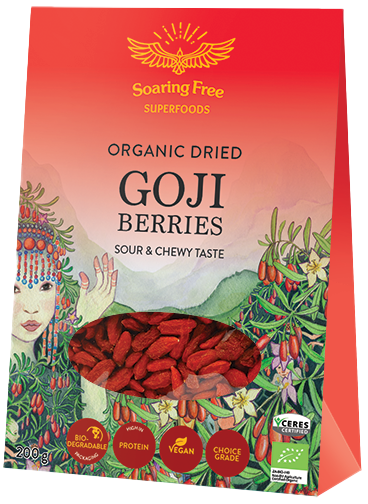 Buy Superfoods Organic Raw Goji Berries Online | Faithful to Nature