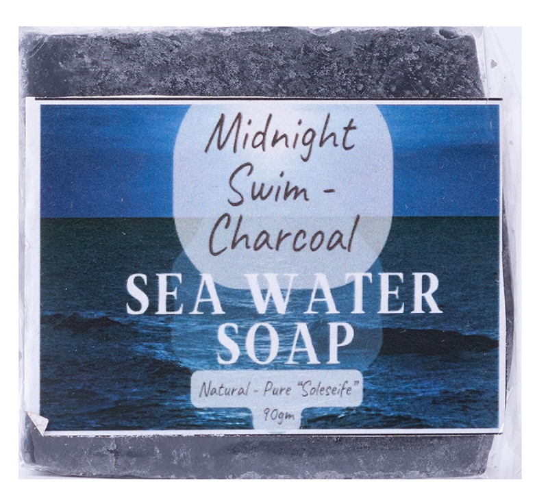 Buy Soleseife Midnight Swim Activated Charcoal Seawater Soap Online ...