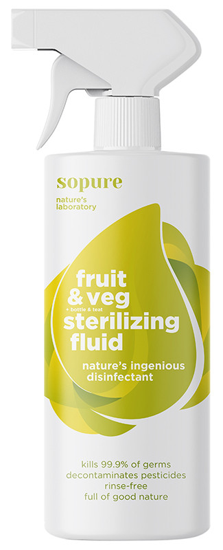 Buy SoPure Fruit & Veg Sterilizing Spray 500ml Online | Faithful to Nature