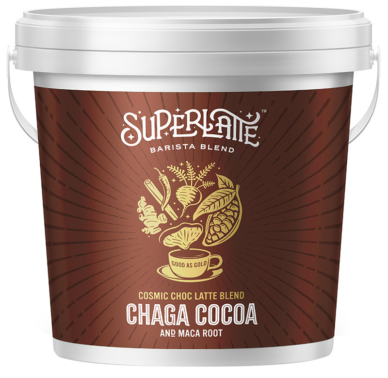 Buy Superlatte Cosmic Choc Latte Blend - Cocoa, Chaga and Maca Root ...