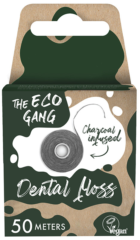 Buy The Eco Gang Dental Floss - Charcoal Infused Online | Faithful to ...