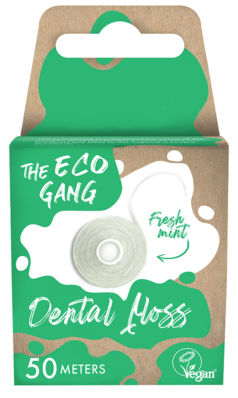 Buy The Eco Gang Dental Floss - Mint Infused Online | Faithful to Nature