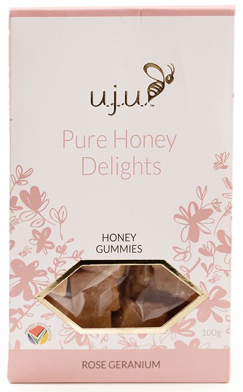 Buy Uju Honey Gummies - Rose Geranium Online | Faithful to Nature