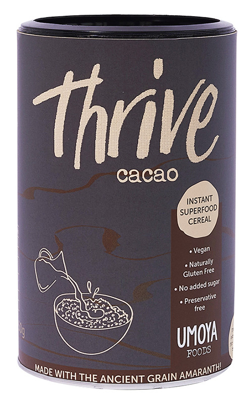 Buy Umoya Foods Thrive Instant Cereal Cacao Online | Faithful to Nature