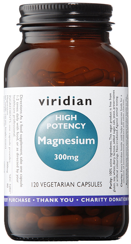 Buy Viridian Hi-Potency Magnesium 120's Online | Faithful to Nature